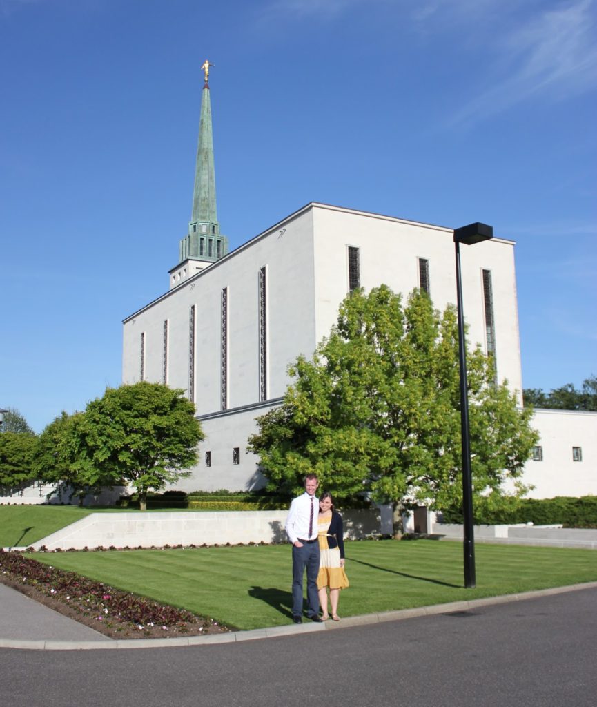 London Day 5: The London LDS Temple - Friday We're in Love