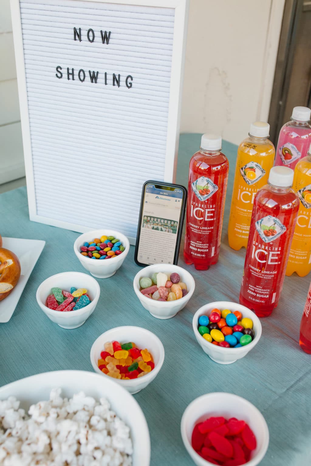 Movie Night Snacks: DIY Movie Night Snack Bar - Friday We're In Love