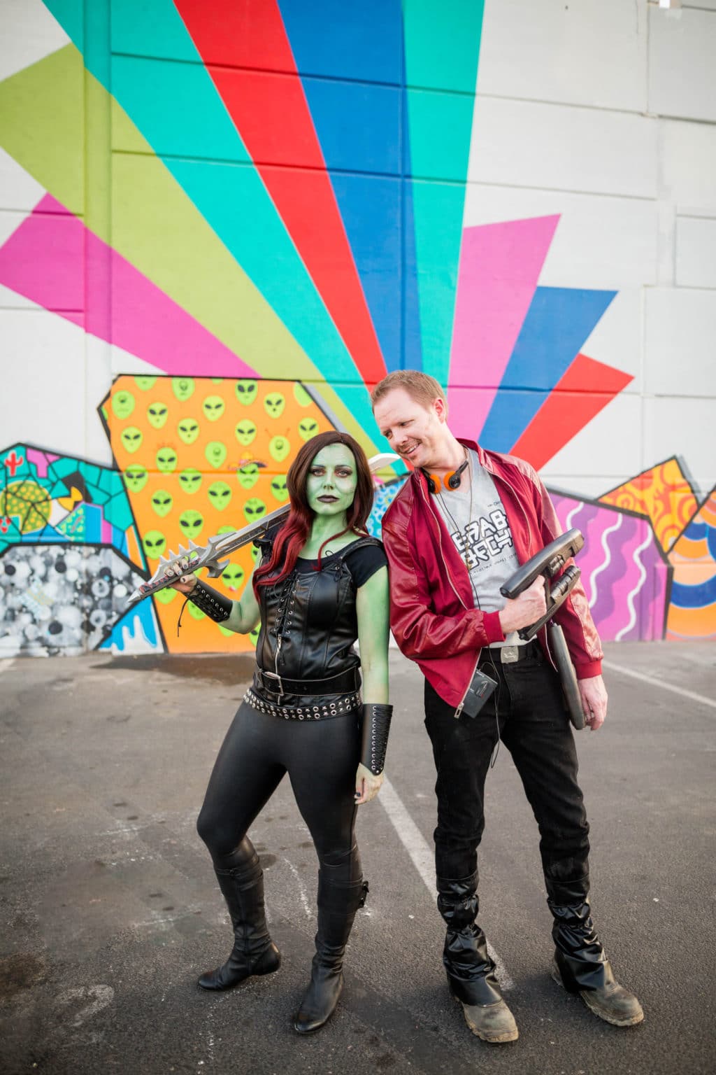 Gamora Costume DIY and Gamora Makeup Tutorial - Friday We're In Love