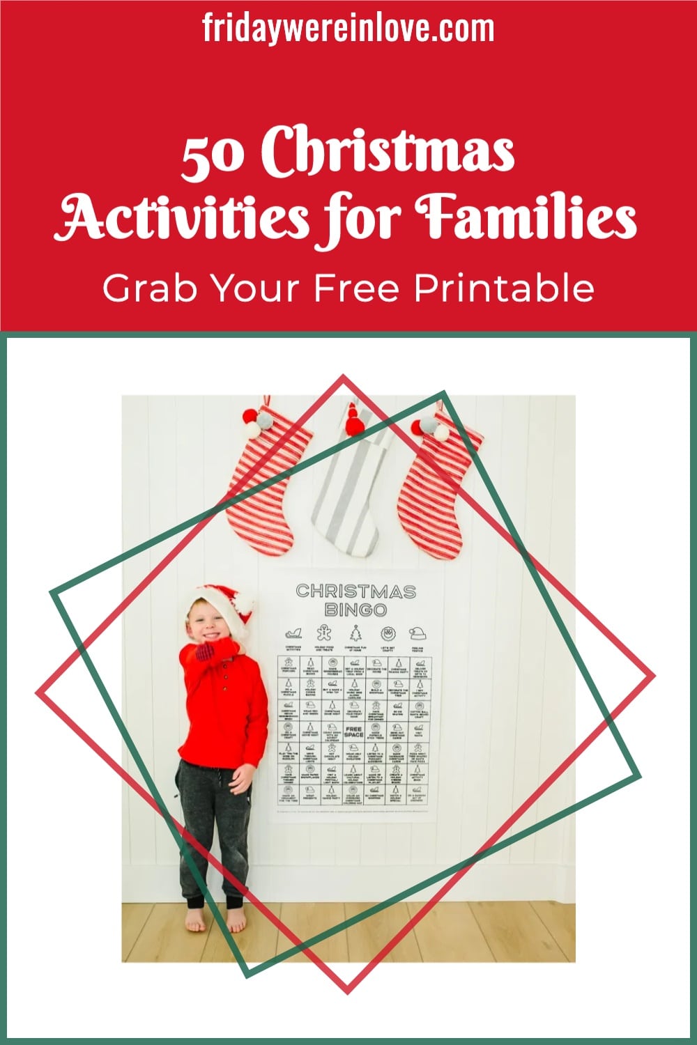 Christmas Activities: 50 Fun Christmas Ideas with Free Printable ...