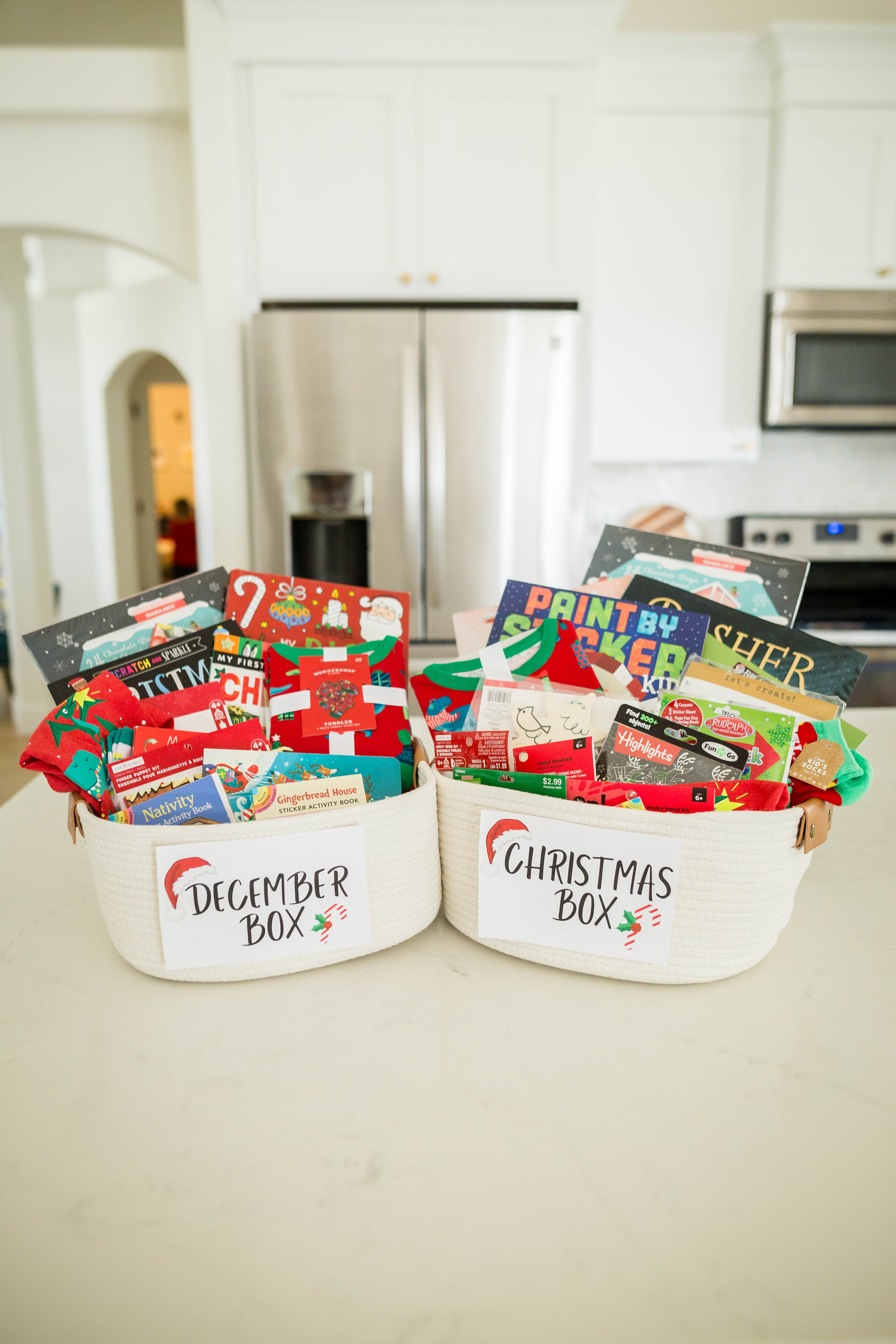 Christmas Box Ideas + What to Put in a December 1st Box