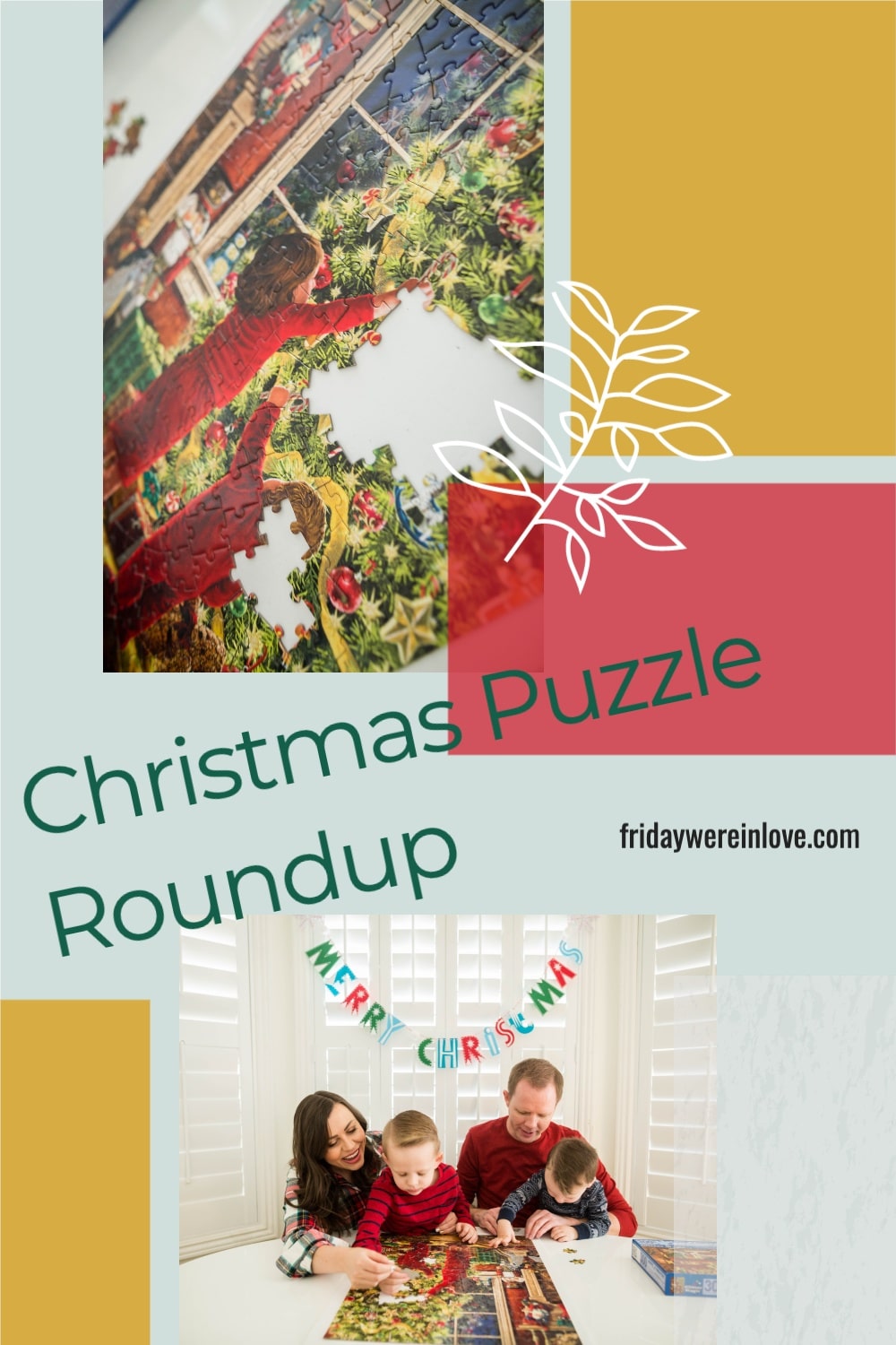 Christmas Puzzles Holiday Tradition - Friday We're In Love