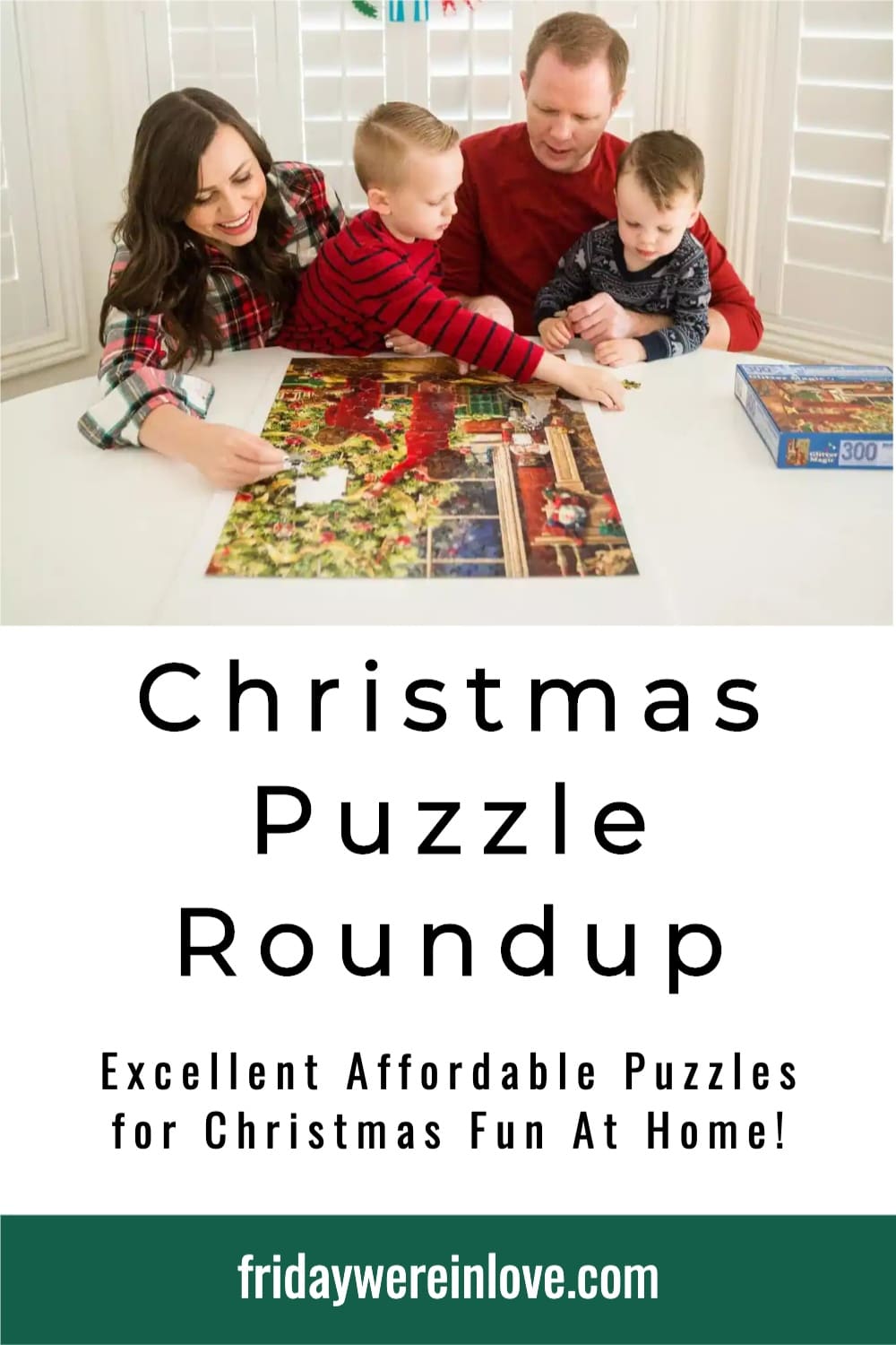 Christmas Puzzles Holiday Tradition - Friday We're In Love