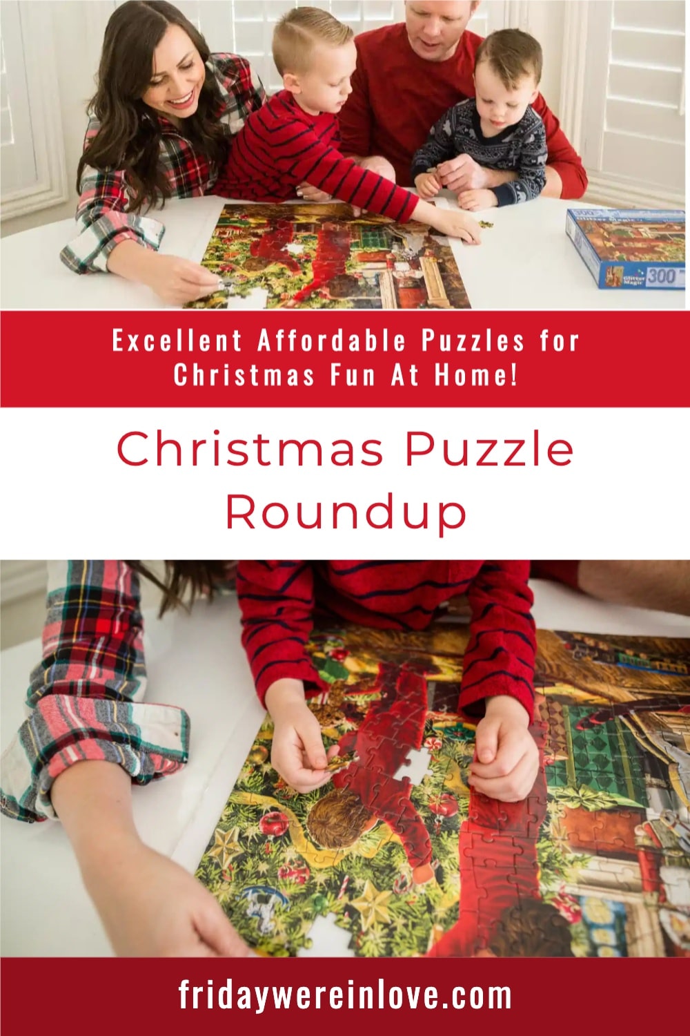 Christmas Puzzles Holiday Tradition - Friday We're In Love
