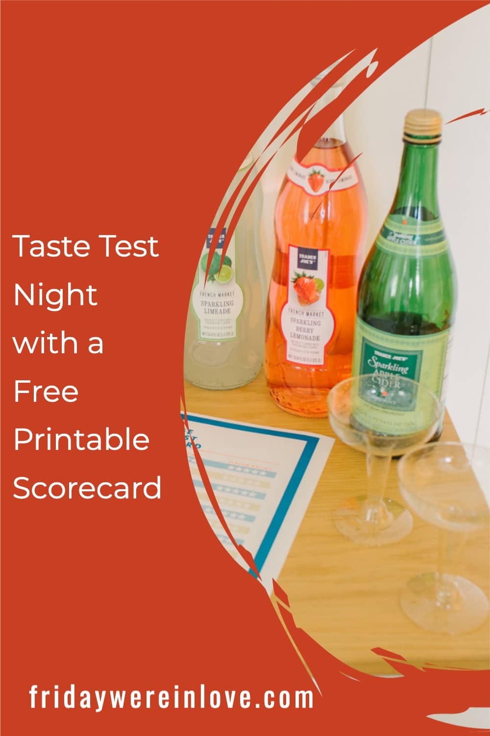 Taste Test Ideas with a Free Printable Score Card - Friday We're In Love