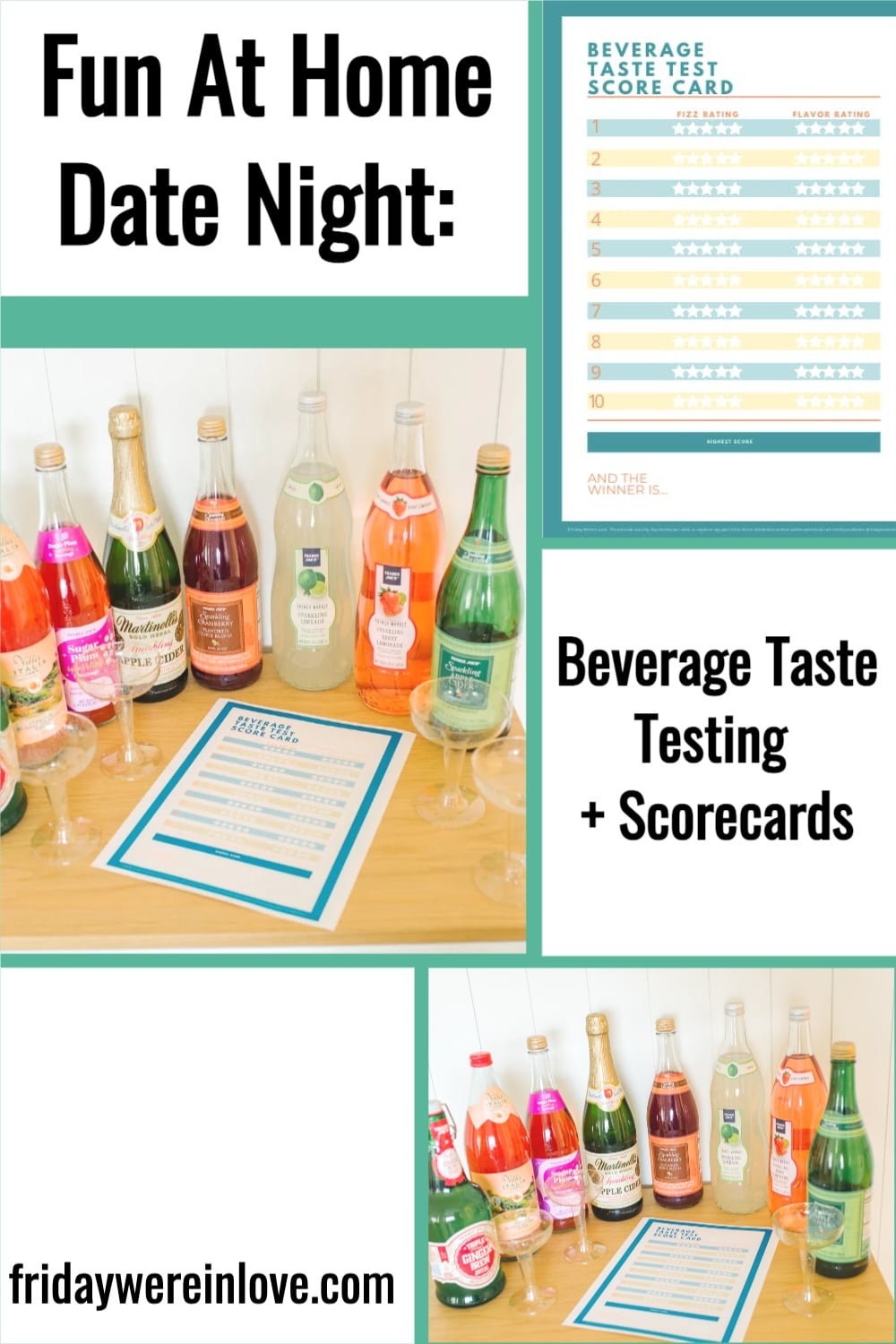Taste Test Ideas with a Free Printable Score Card - Friday We're In Love