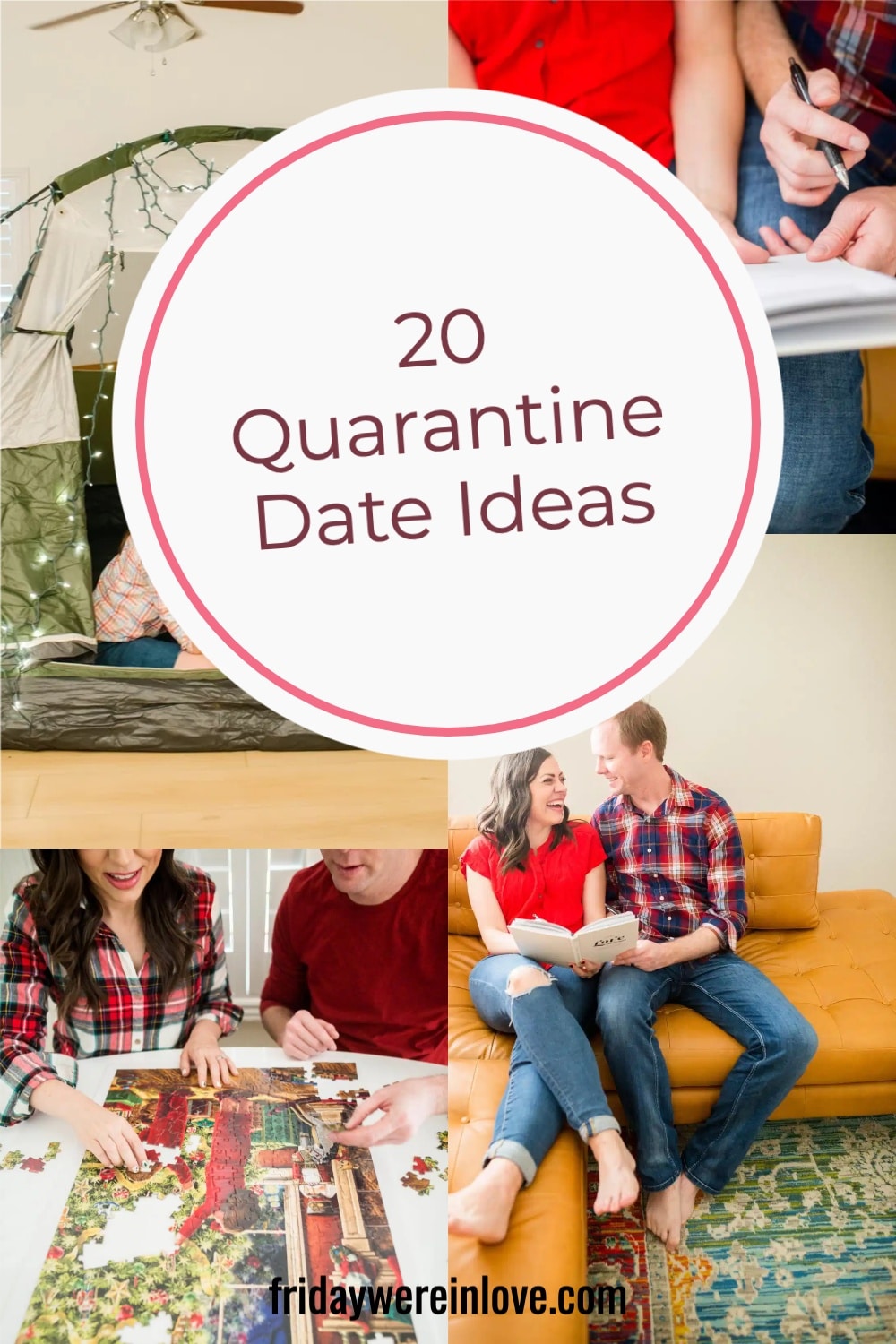 Quarantine Date Ideas - Friday We're In Love