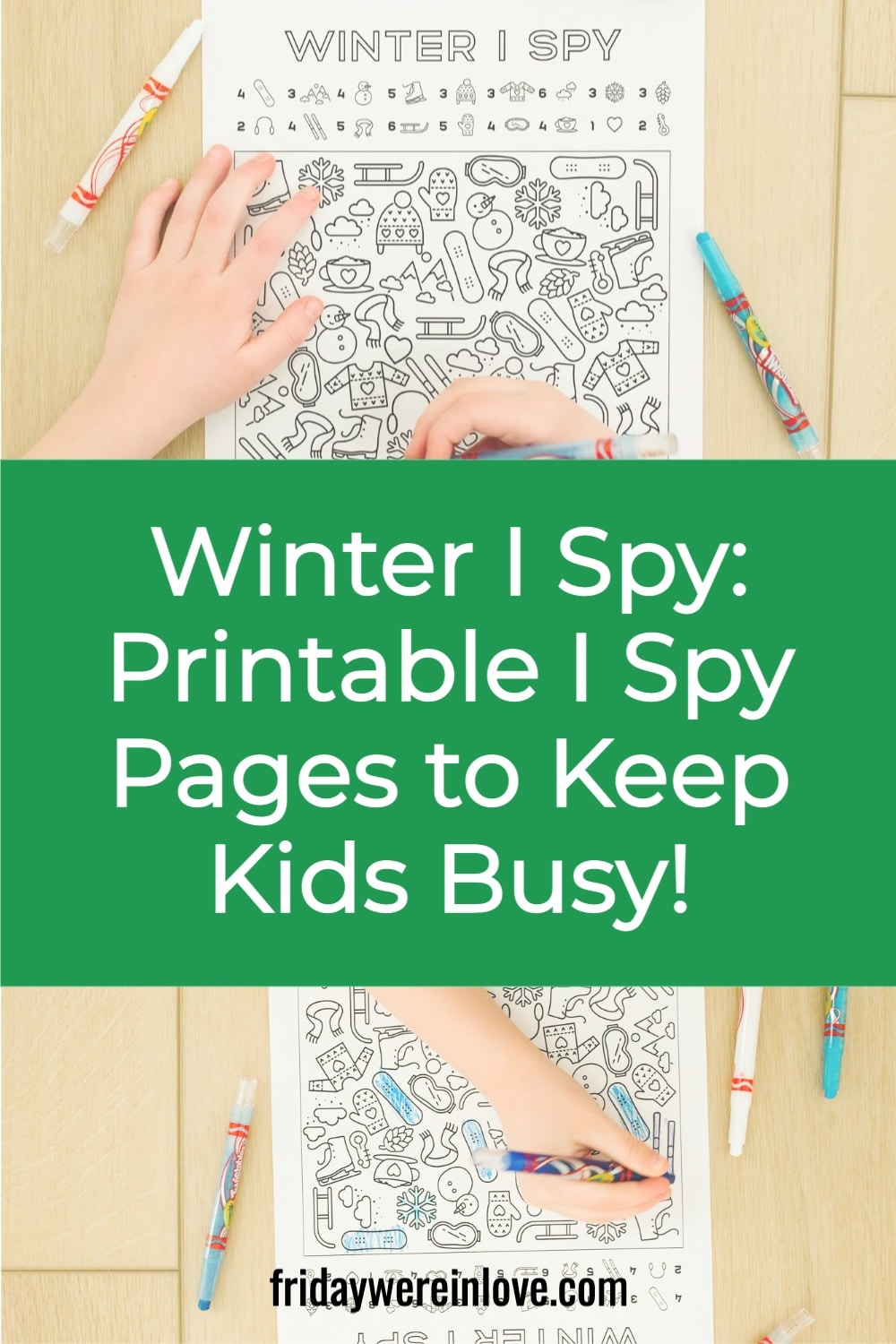 Winter I Spy: Printable I Spy Pages to Keep Kids Busy! - Friday We're ...