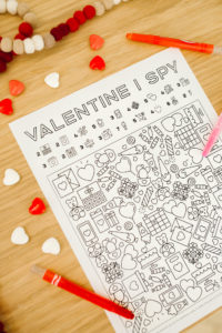 I Spy Valentine's Printable - Friday We're in Love