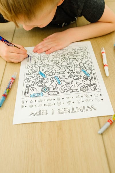 Winter I Spy: Printable I Spy Pages to Keep Kids Busy! - Friday We're ...