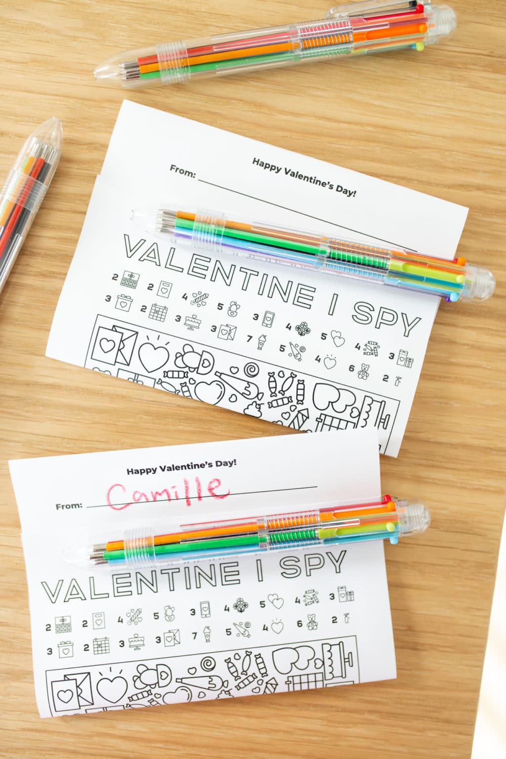 Valentines for Classmates: Printable Valentine Card - Friday We're In Love