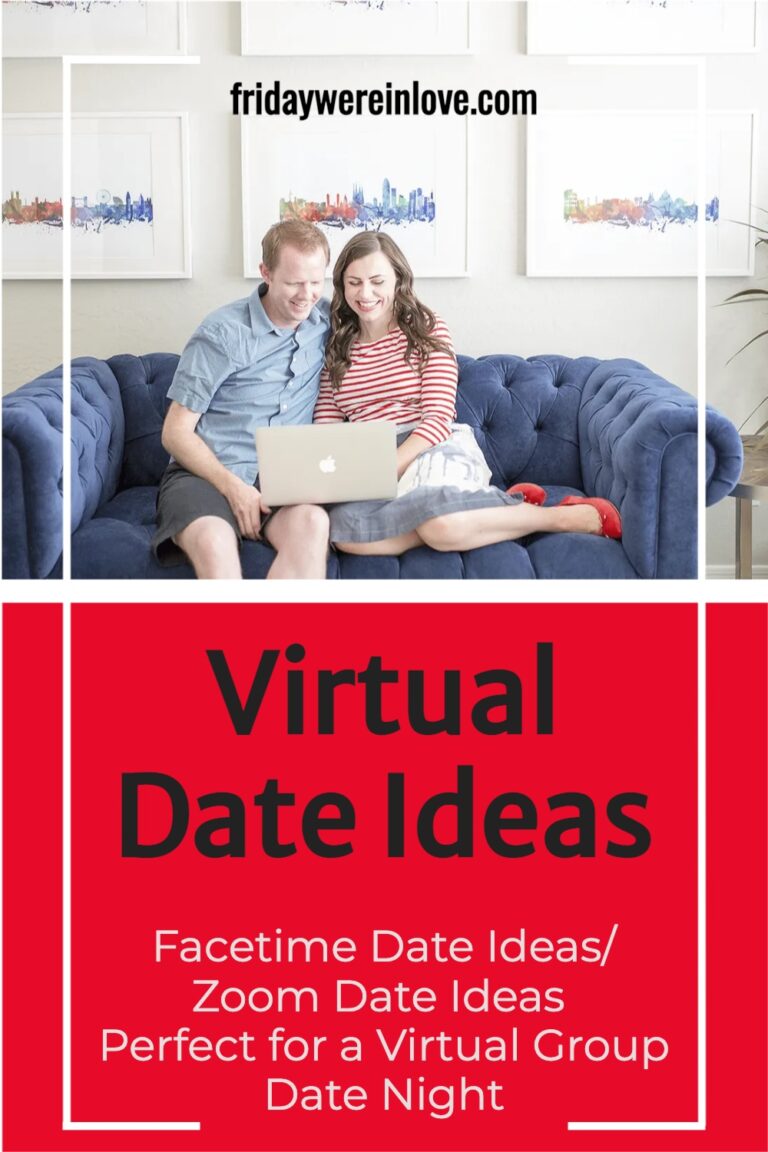 Virtual Date Ideas: Facetime Date Ideas and Zoom Date Ideas for Group ...