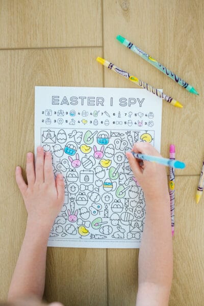 I Spy Easter: Printable Easter Activity - Friday We're In Love