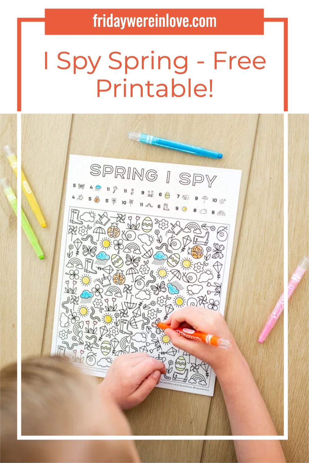 I Spy Spring - Friday We're In Love