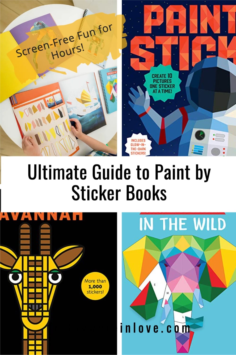 Paint by Sticker Books: The Best Mosaic Sticker Books Roundup - Friday ...