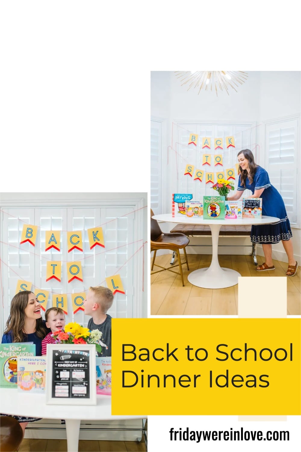 Back to School Dinner Ideas - Friday We're In Love