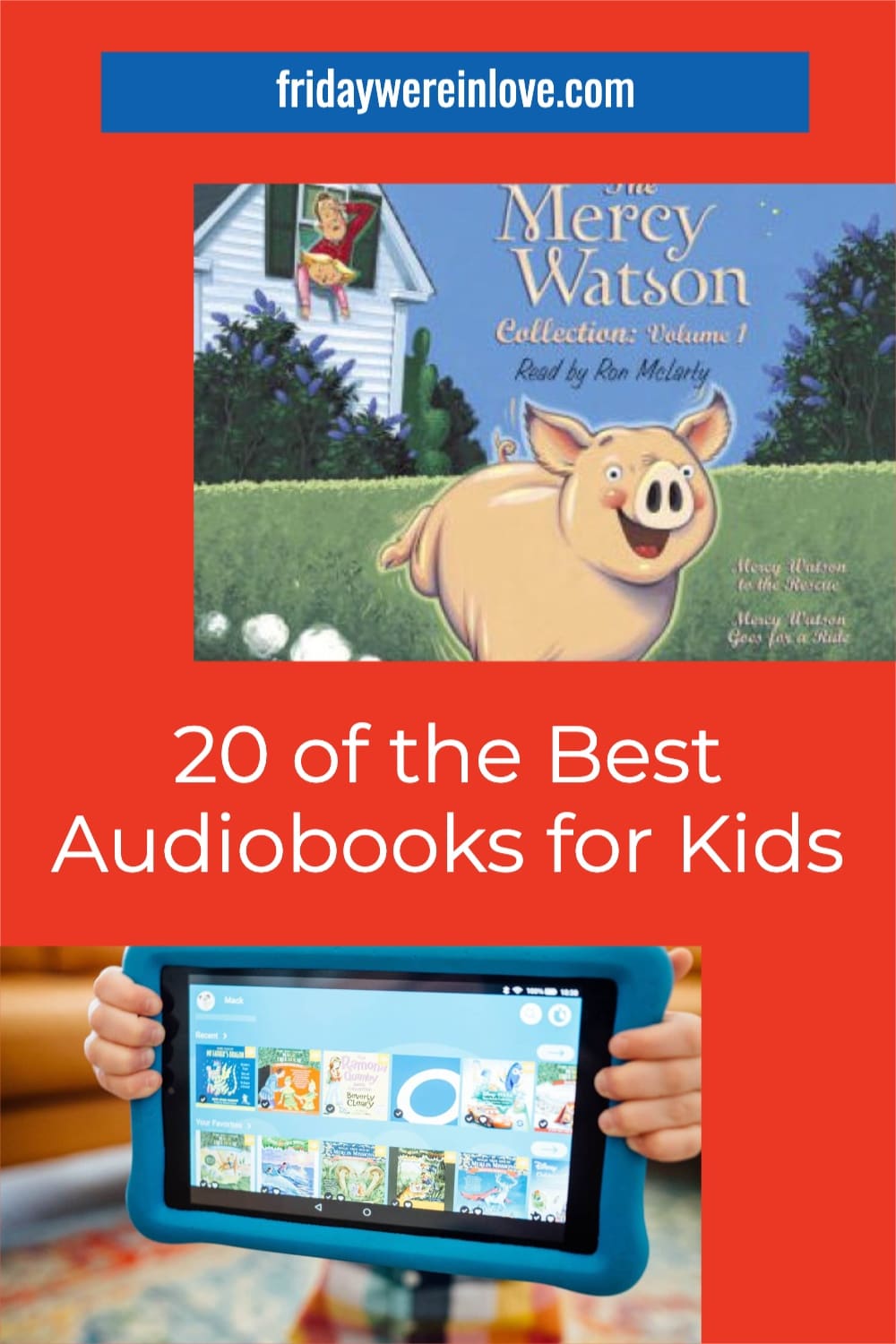 Audible Books for Kids: 20 Excellent Audiobooks - Friday We're In Love
