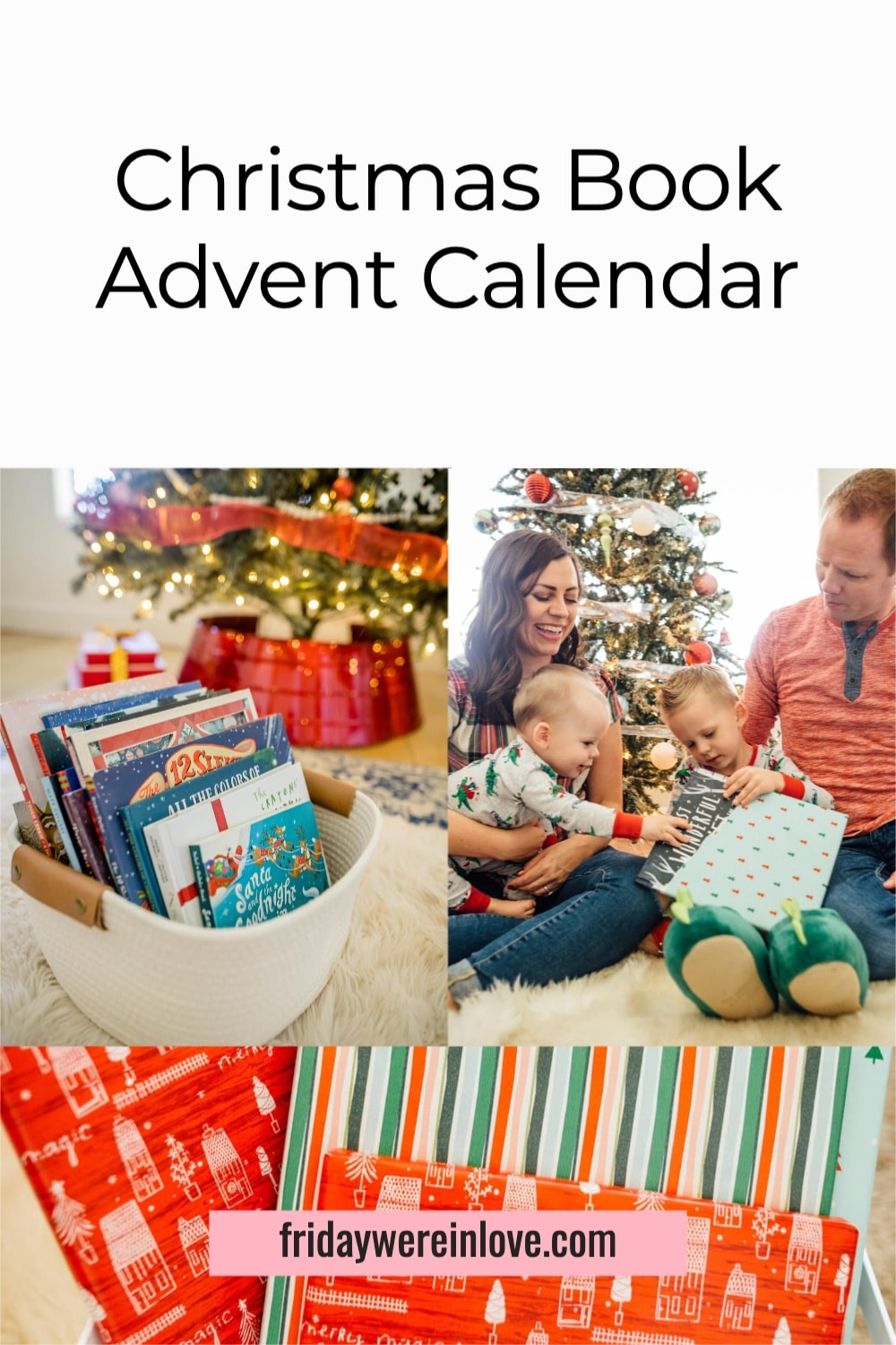 Book Advent Calendar : Christmas Advent Books - Friday We're In Love