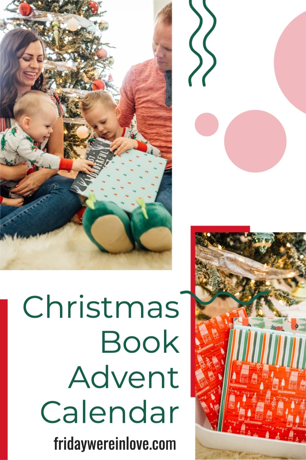 Book Advent Calendar : Christmas Advent Books - Friday We're In Love