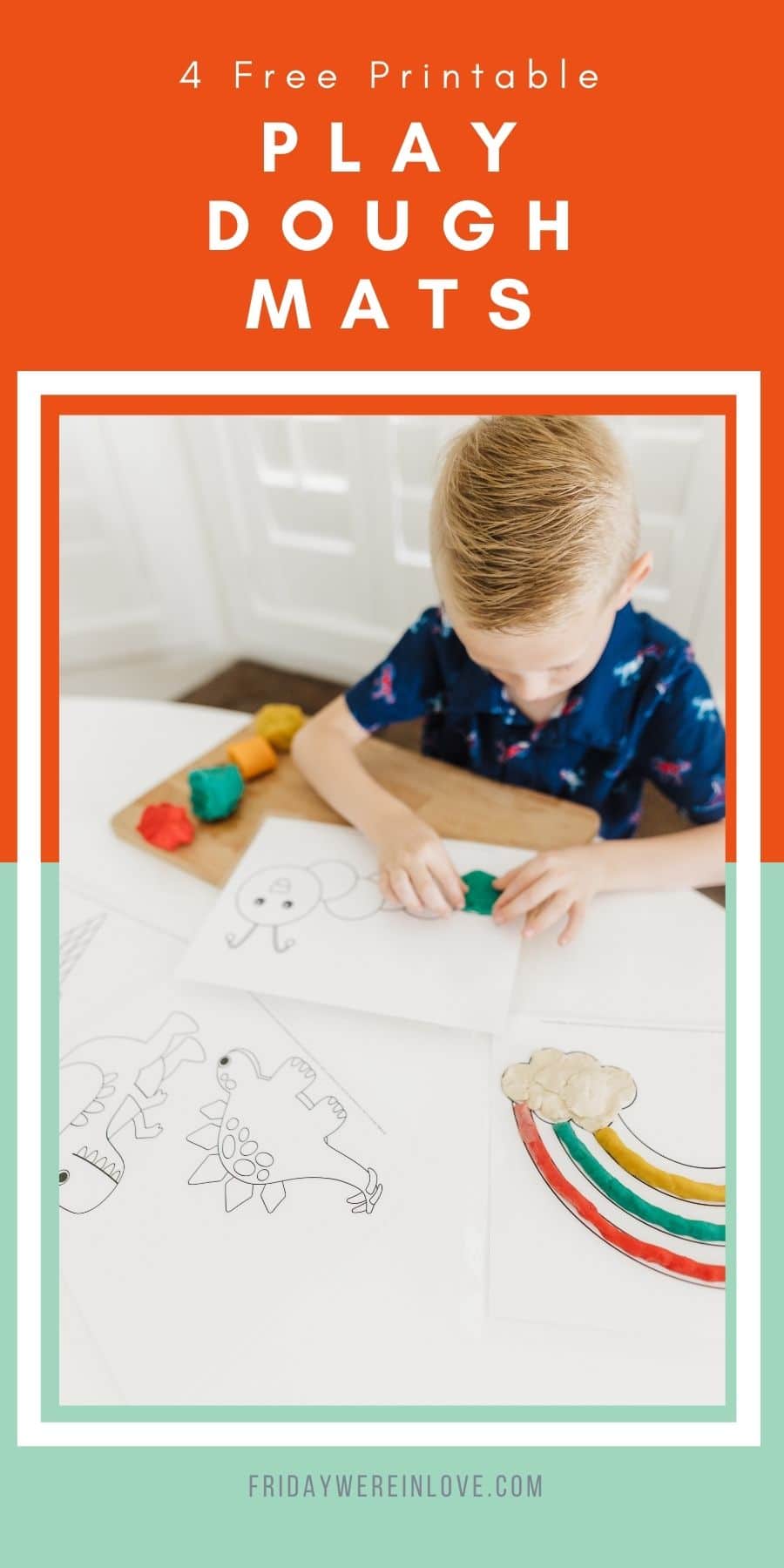 Playdough Mats: Free Printable Play Doh Mats - Friday We're In Love