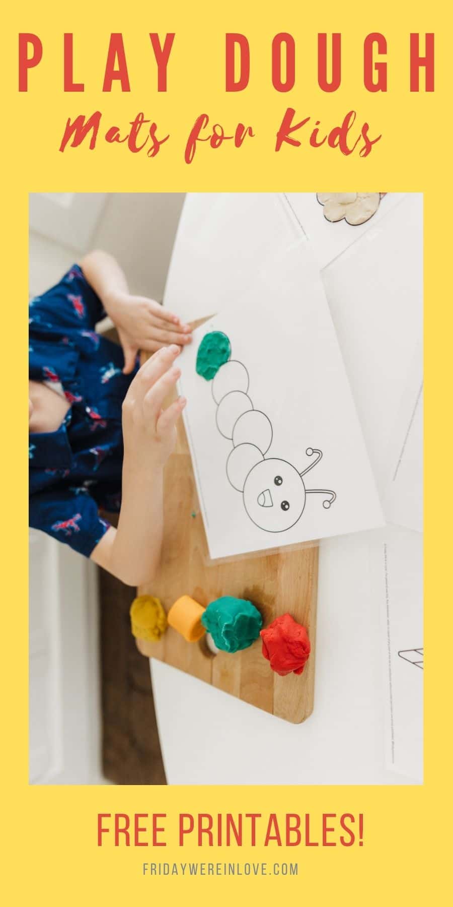 Playdough Mats: Free Printable Play Doh Mats - Friday We're In Love