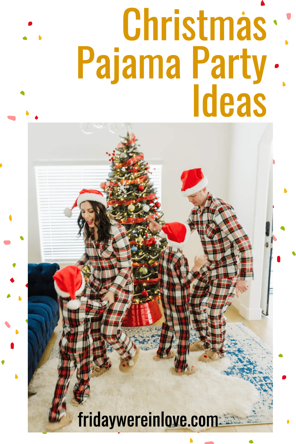 50 Best Christmas Pajama Party Ideas For All Ages – JSAK