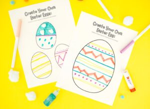 Easter Egg Printable: Free Easter Egg Printable Download! - Friday We ...