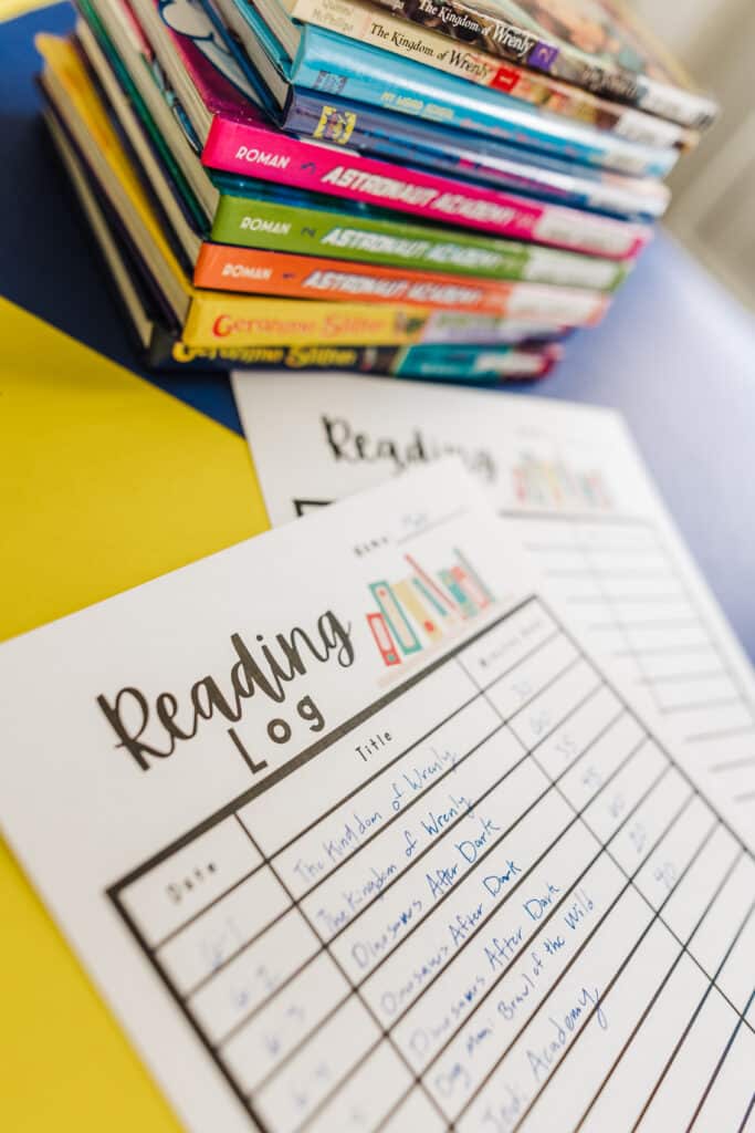 Printable Summer Reading Log - Friday We're In Love
