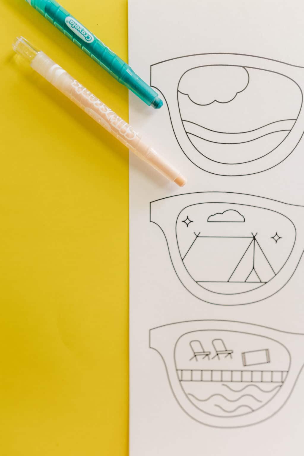 Summer Coloring Pages for Kids - Friday We're In Love