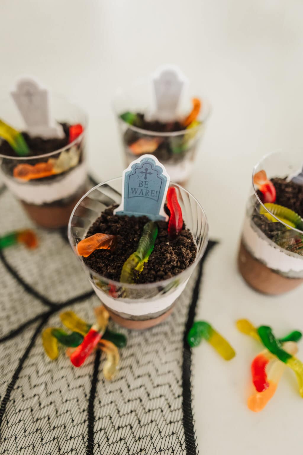 Easy Halloween Dirt Cups Recipe - Friday We're In Love