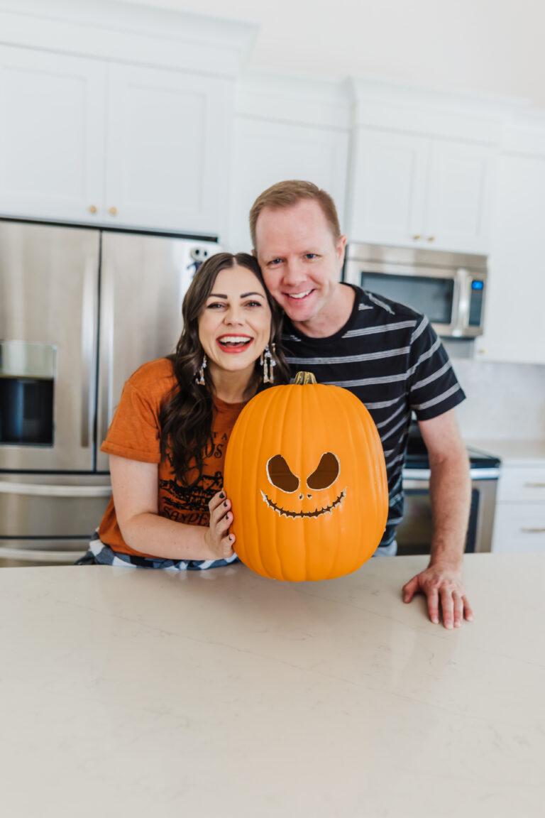 Jack Skellington Pumpkin Carving Template: FREE Printable - Friday We ...