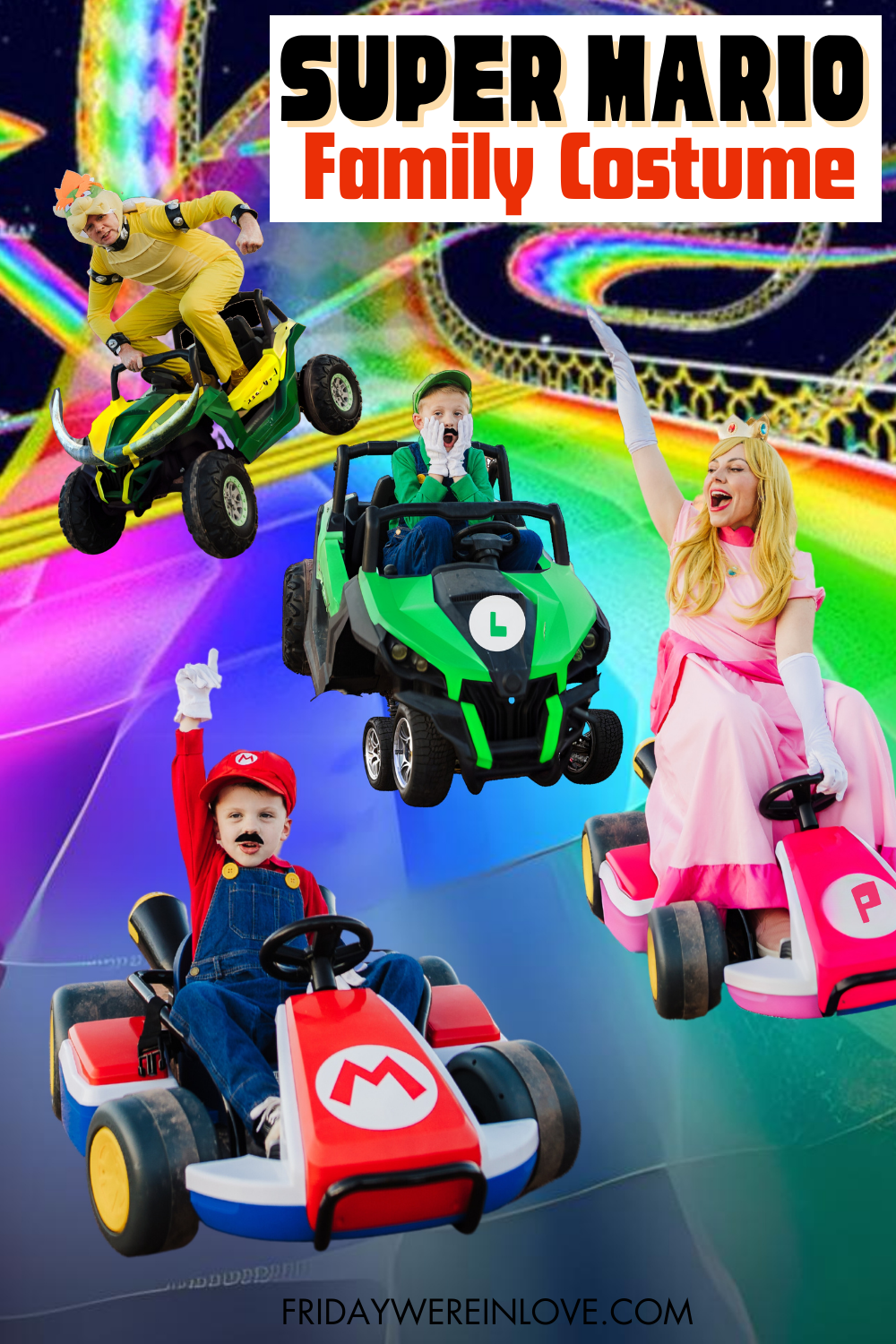 Super Mario Family Costume - Friday We're In Love