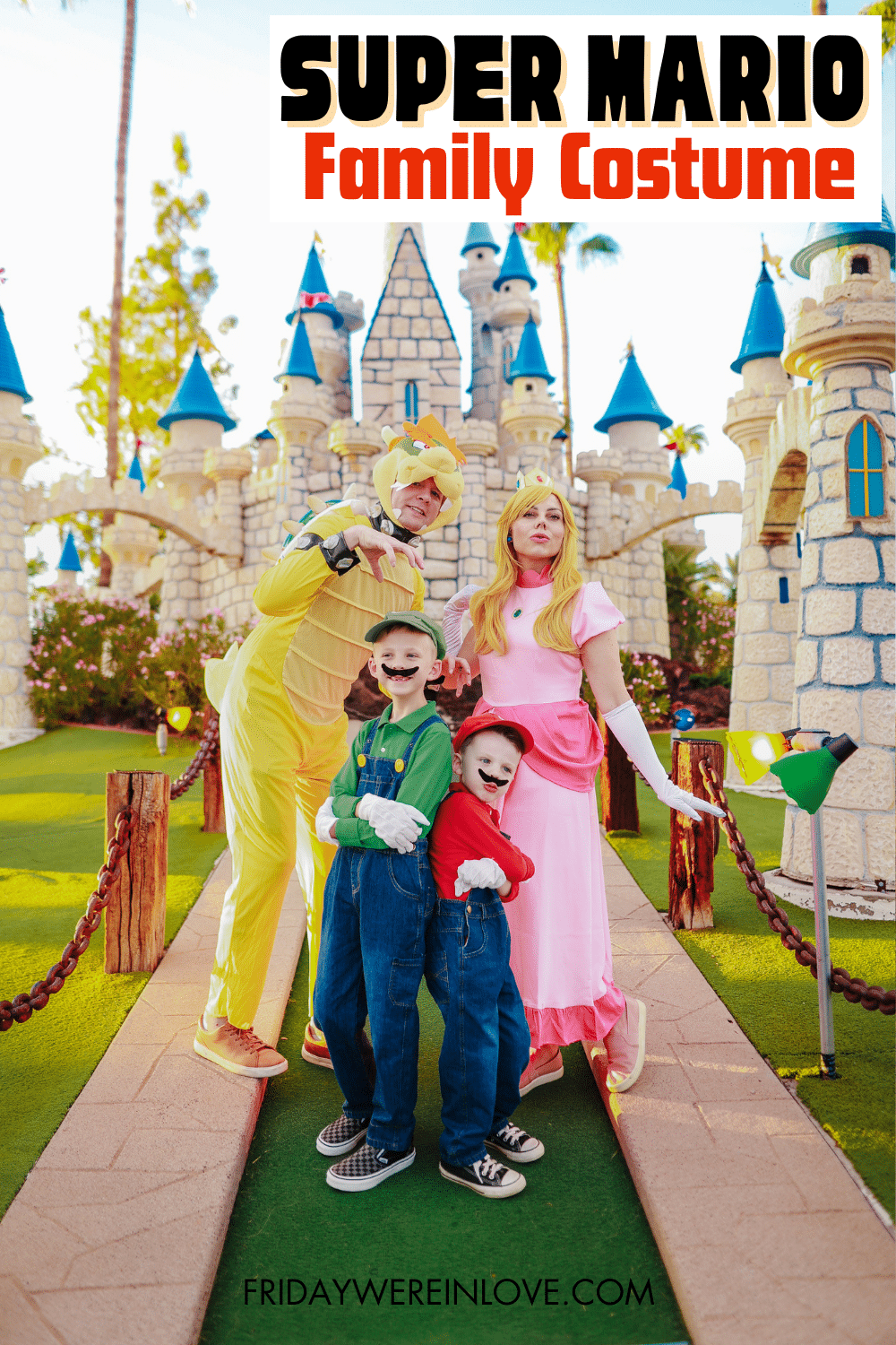 Super Mario Family Costume - Friday We're In Love