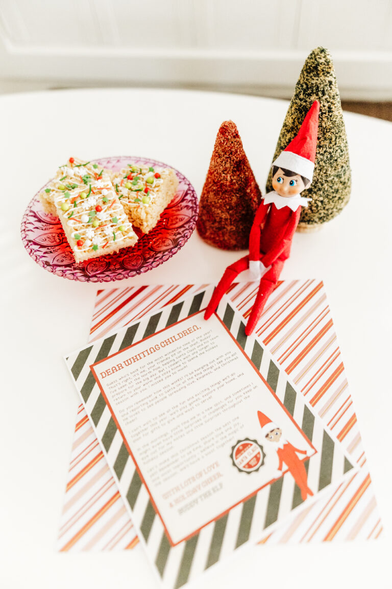 Printable Editable Letter Elf Letter - Friday We're In Love