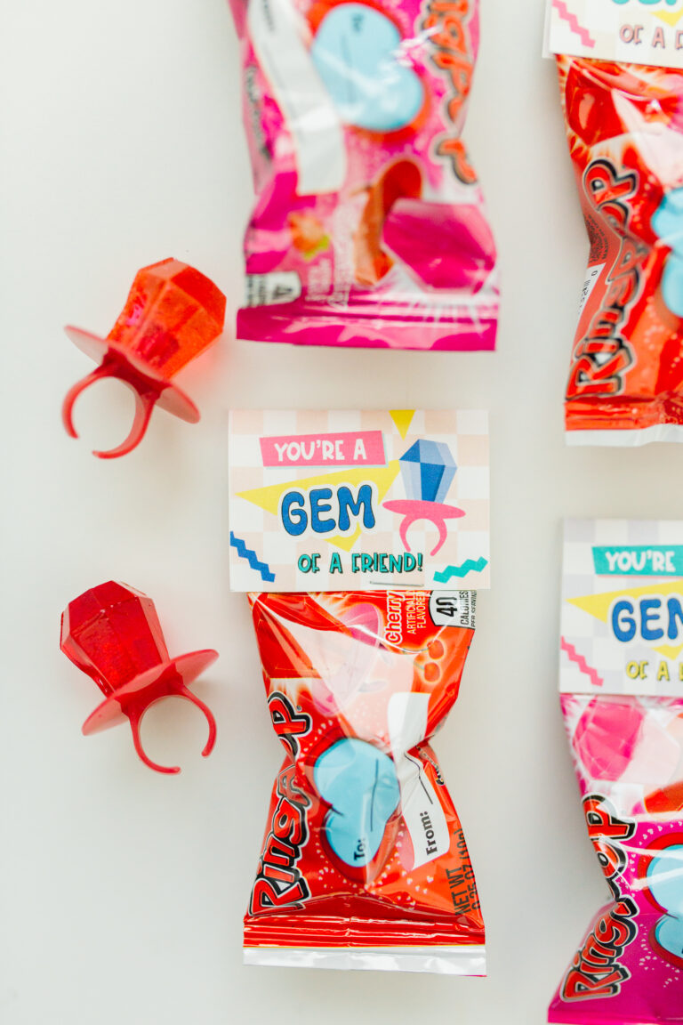 Ring Pop Valentine Printable - Friday We're In Love