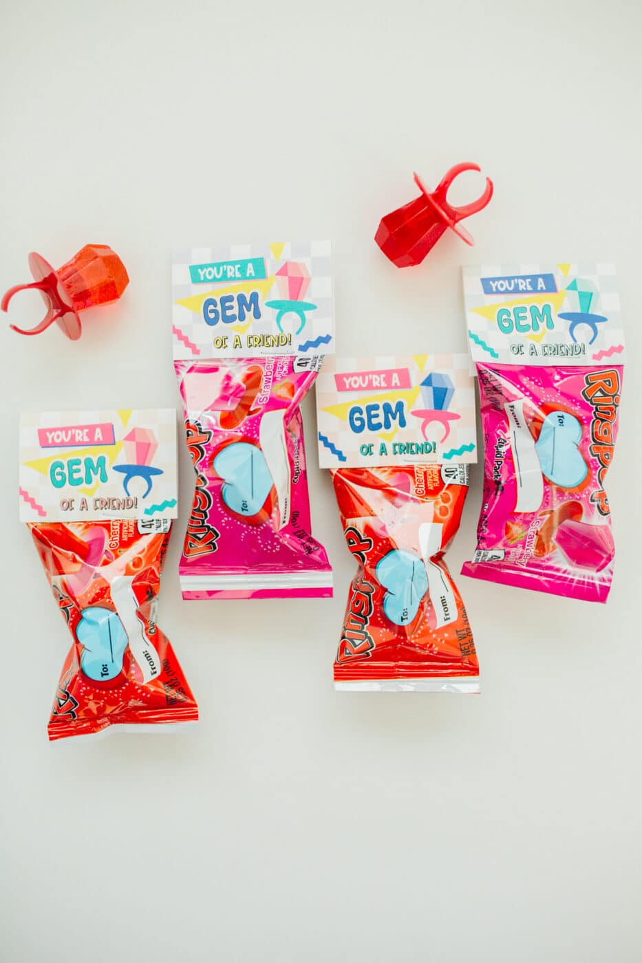 Ring Pop Valentine Printable - Friday We're In Love