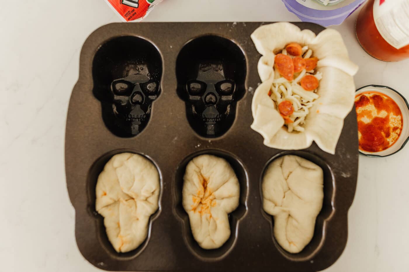 Pizza Skull Recipe - Friday We're In Love